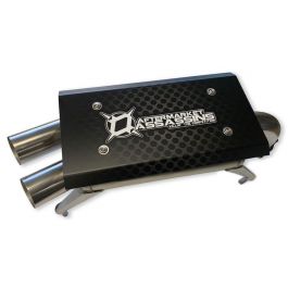 Aftermarket Assassins Stainless Slip-On Exhaust for 2020+ Polaris RZR ...