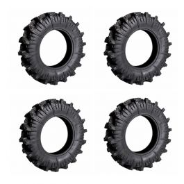 Set of (4) SuperATV Terminator Max 30x10x14 Mud Tires