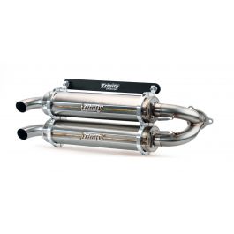 Trinity Racing Stainless Steel RZR PRO XP / TURBO R SLIP ON for only ...